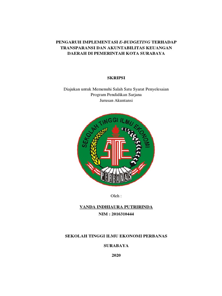 E-Budgeting dan Akuntabilitas Keuangan | PDF | Bisnis | Pengembangan Diri