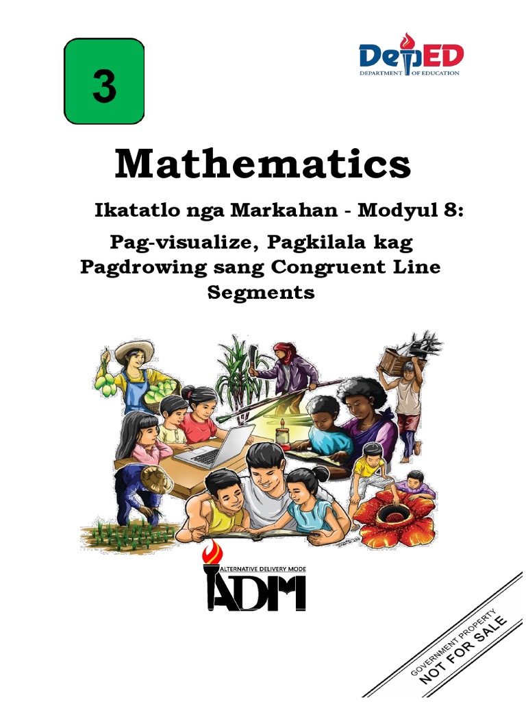 Mathematics: Ikatatlo Nga Markahan - Modyul 8: Pag-Visualize, Pagkilala ...