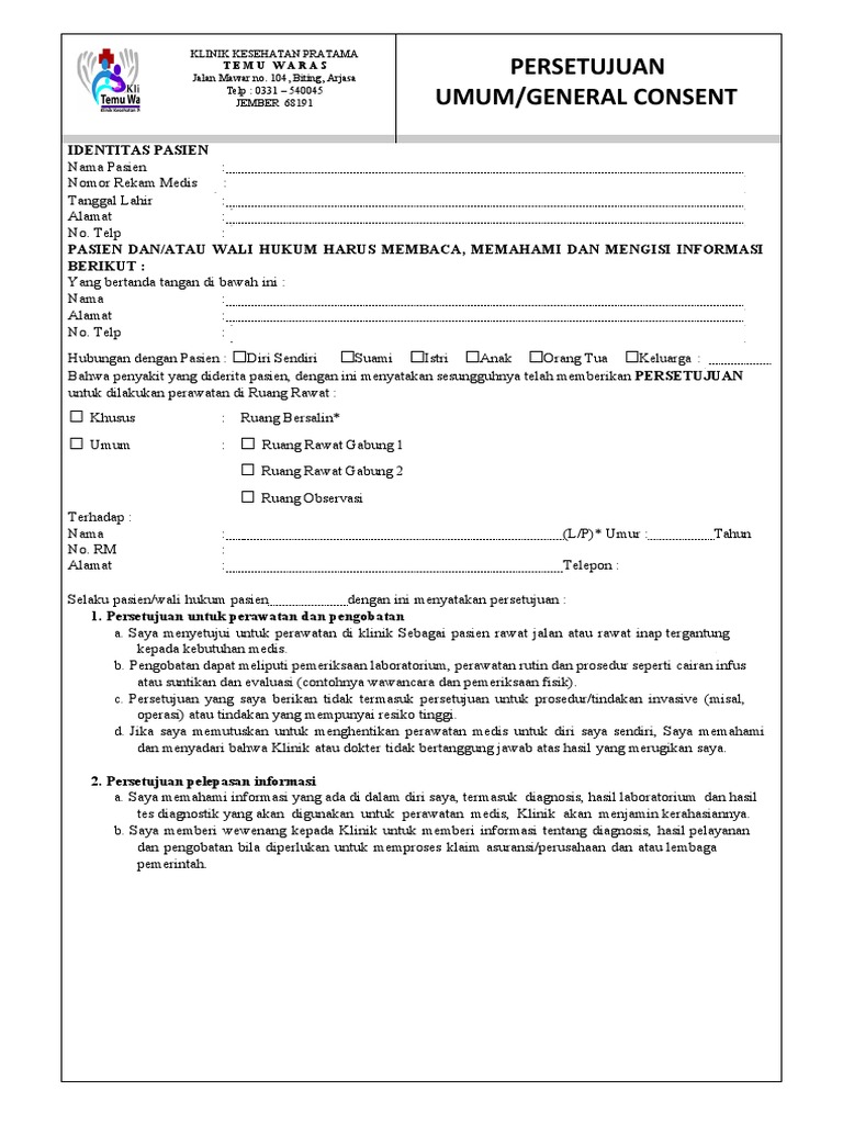 General Consent | PDF