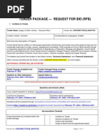 Standard Tender Document For Procurement of Goods | PDF | Specification ...