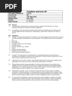 Electrical Method Statement | PDF | Electrical Wiring | Risk