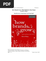 How Brands Grow | PDF | Brand | Marketing
