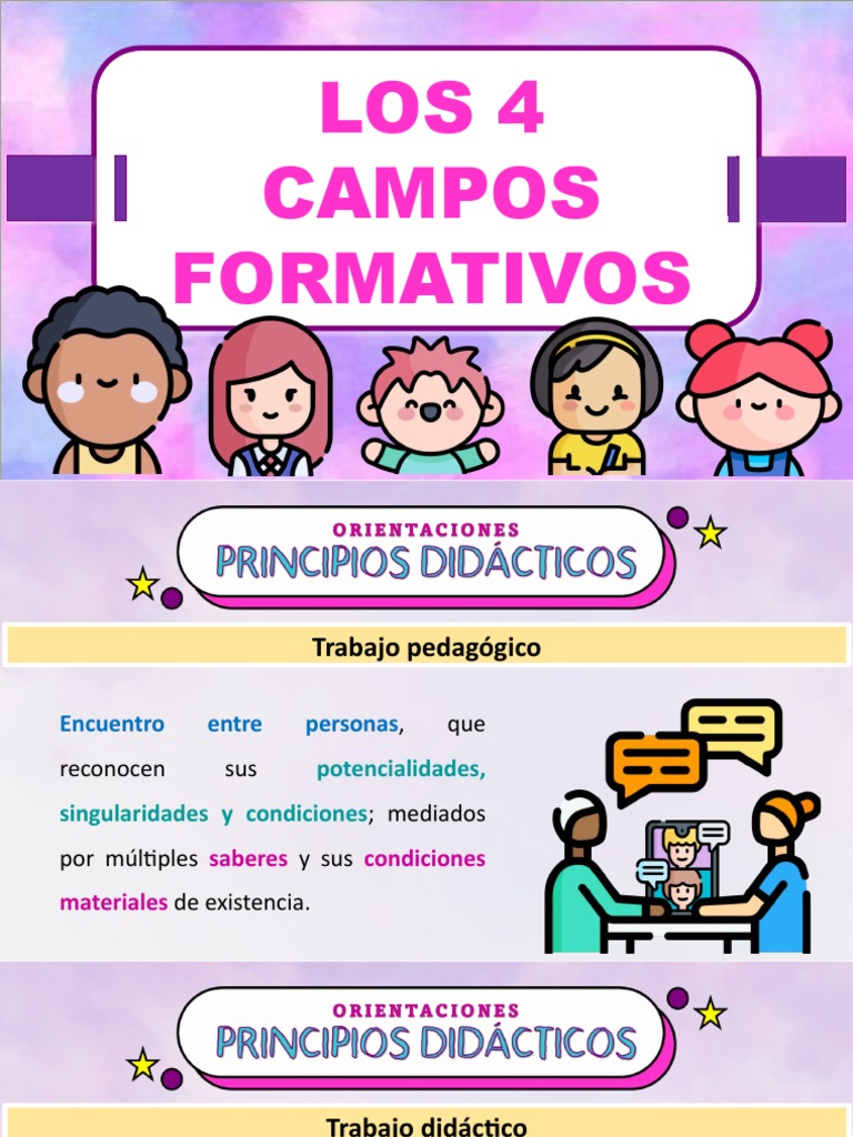 Campos Formativos | PDF | Educación de la primera infancia | Aprendizaje