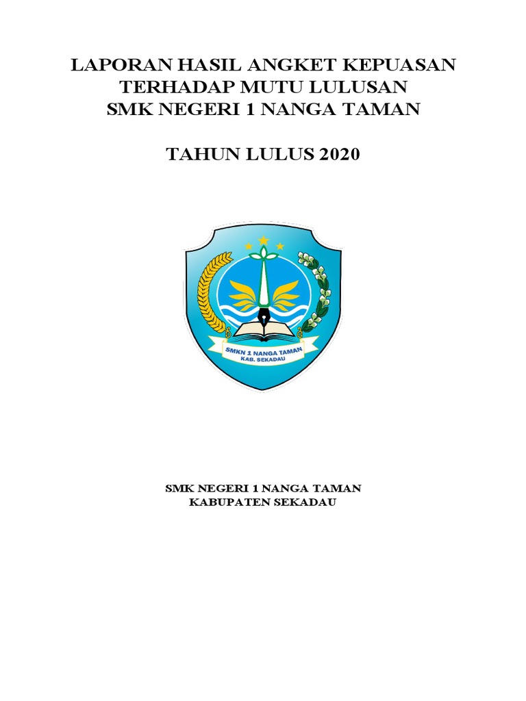 Kepuasan Mutu Lulusan SMK 2020 | PDF