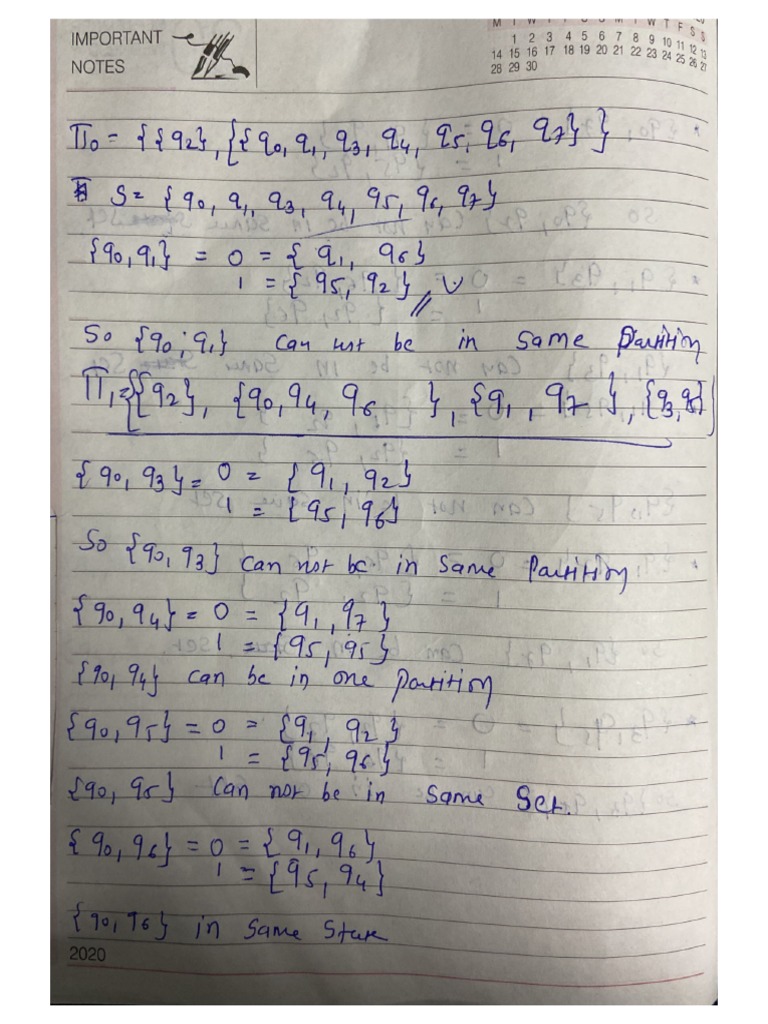 Minimization Example Pdf