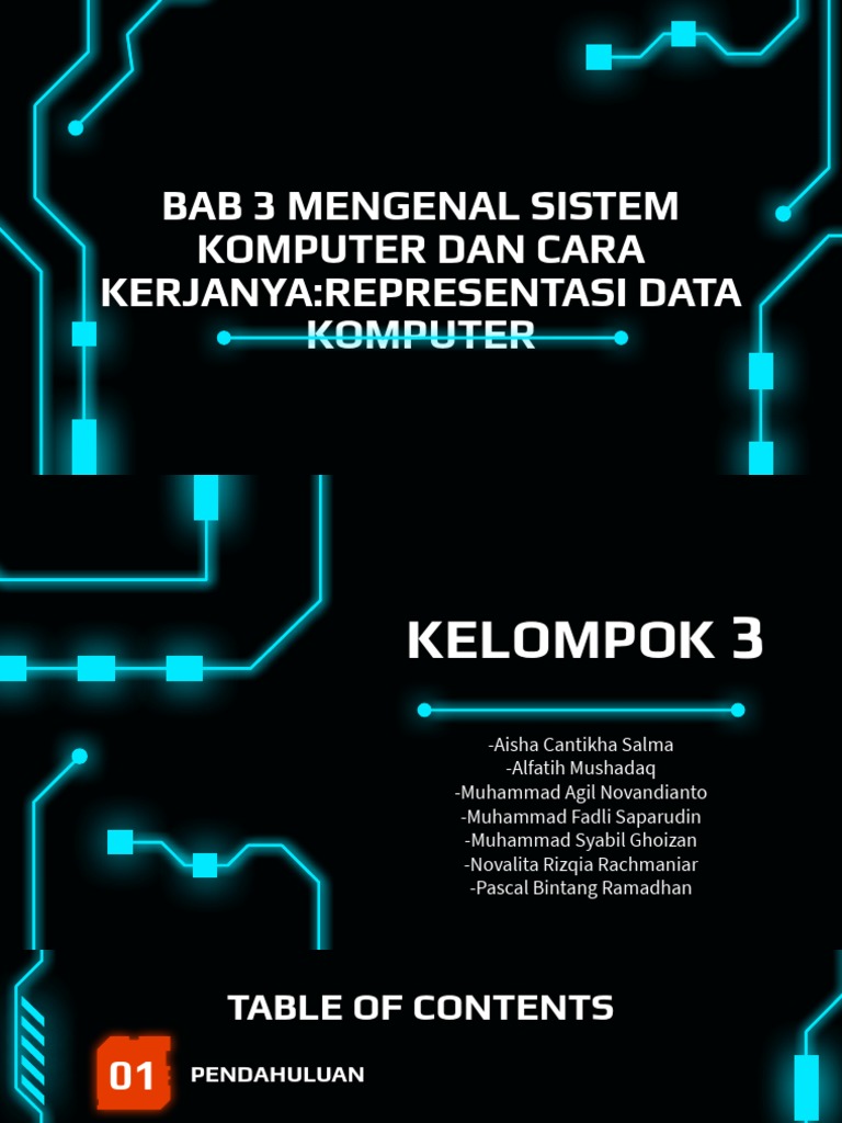Bab 3 Mengenal Sistem Komputer Dan Cara Kerjanya:Representasi Data Komputer | PDF