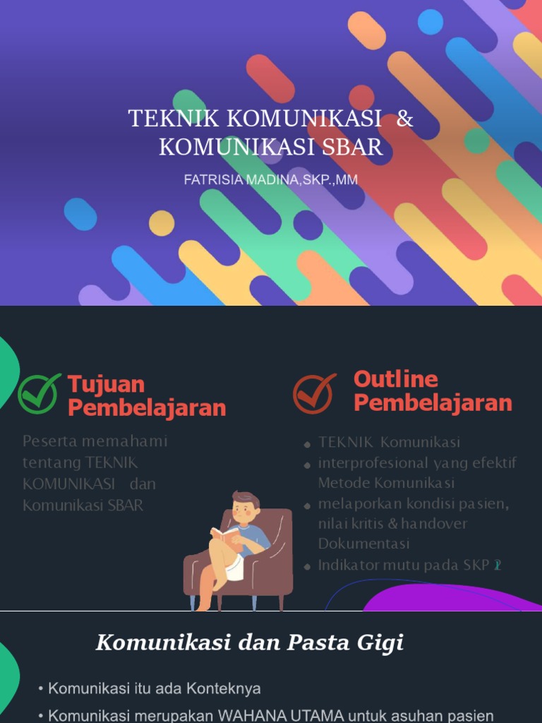 Fatrisia - PPT Teknik Kom Dan Komunikasi Sbar | PDF