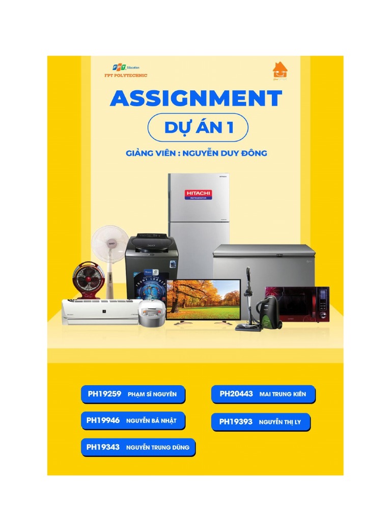 ASM Chuẩn Dự Án nhóm 4 | PDF