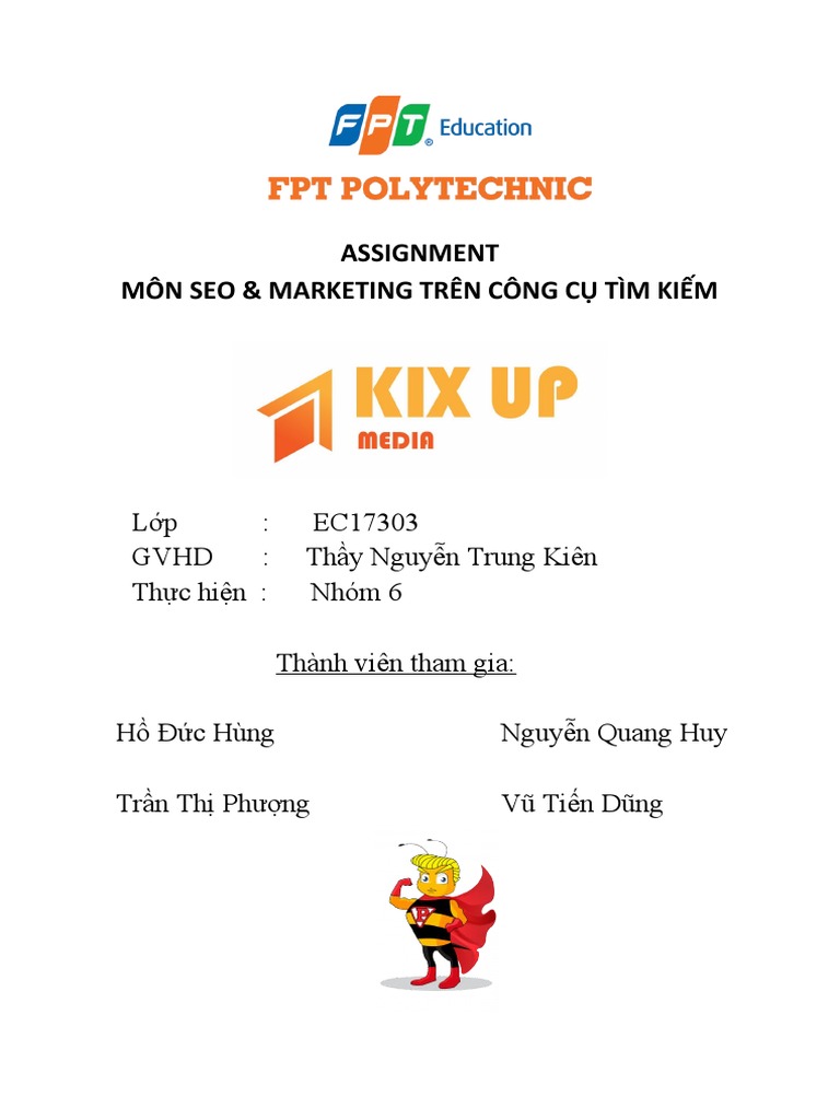 Assignment SEO - Nhom 6 Dom107 | PDF