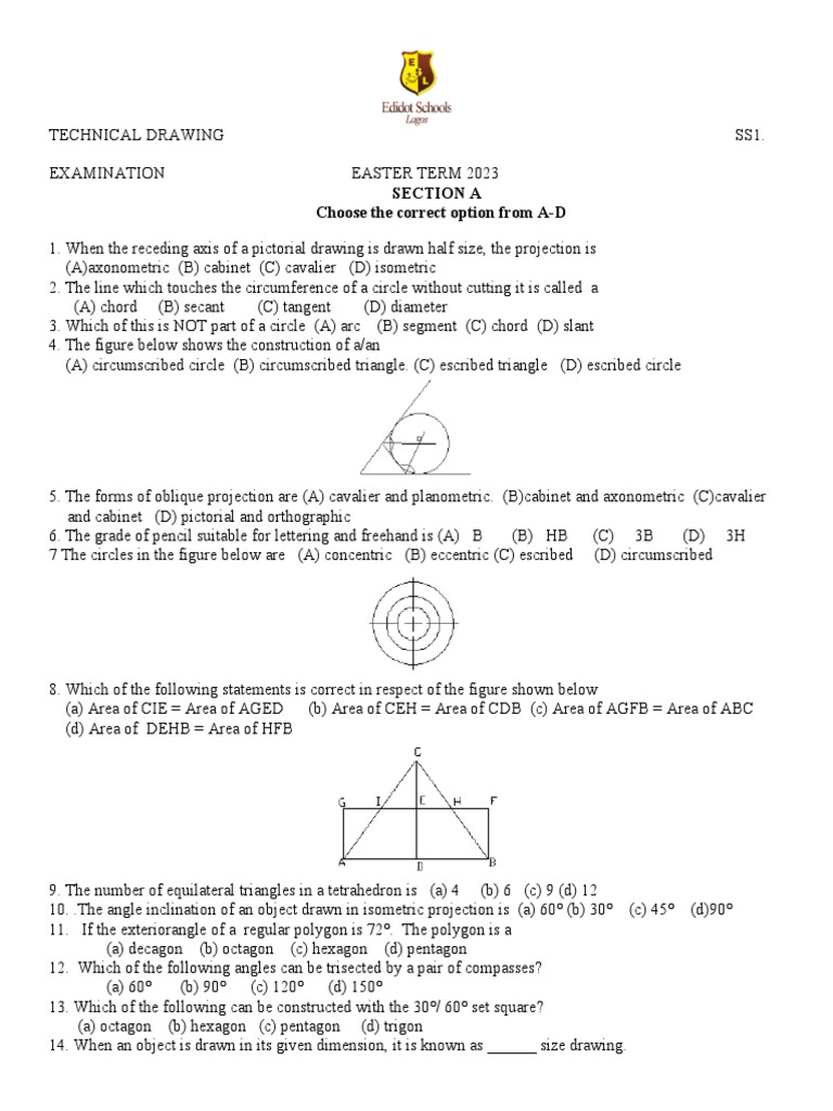 TD SS1 | PDF | Triangle | Geometry