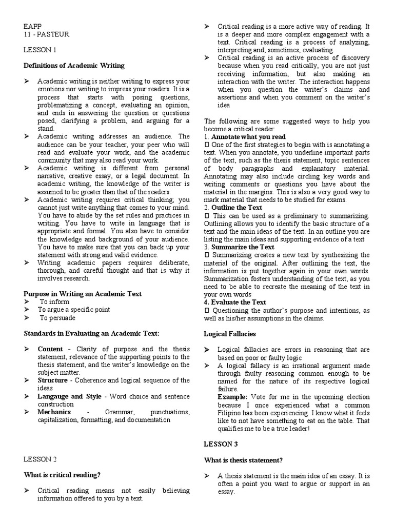 EAPP (Reviewer q1) | PDF | Fallacy | Cognitive Science