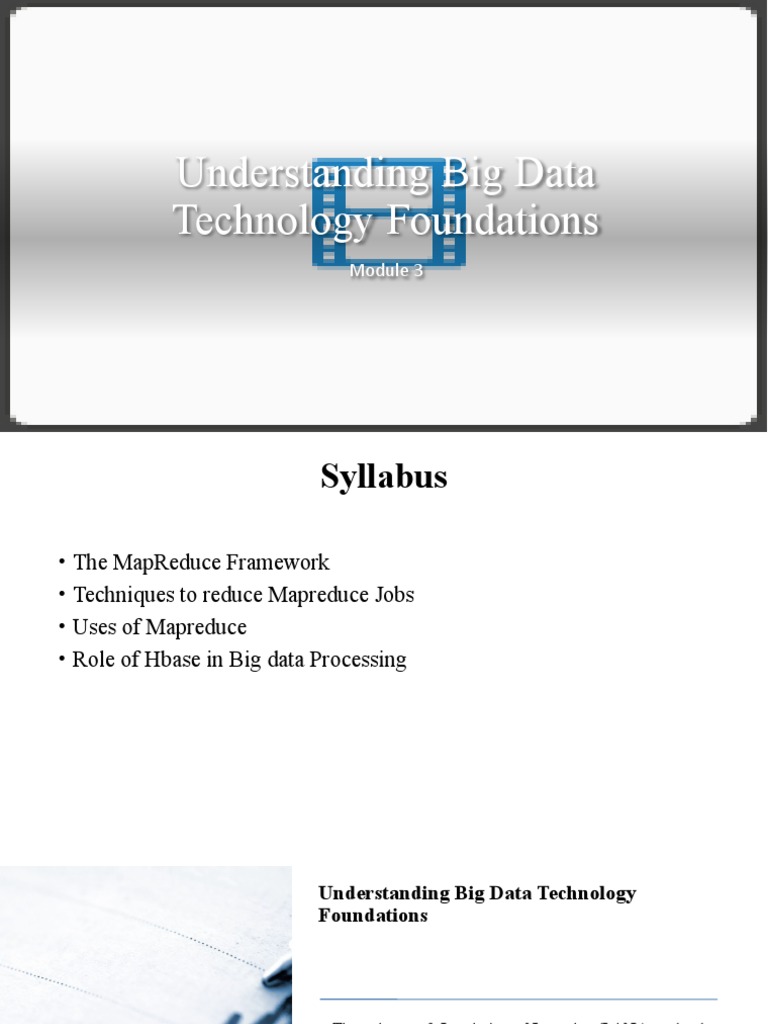 Module 3 (Part-1) - Big Data | PDF | Map Reduce | Apache Hadoop