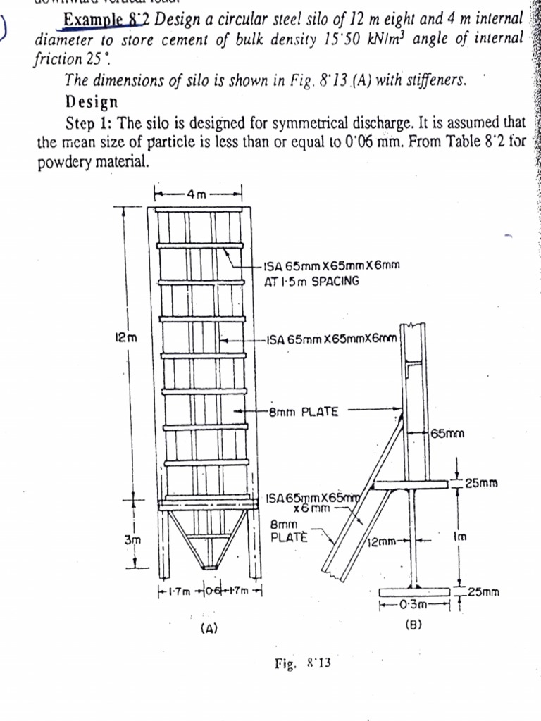 Steel Silo Design Problem | PDF