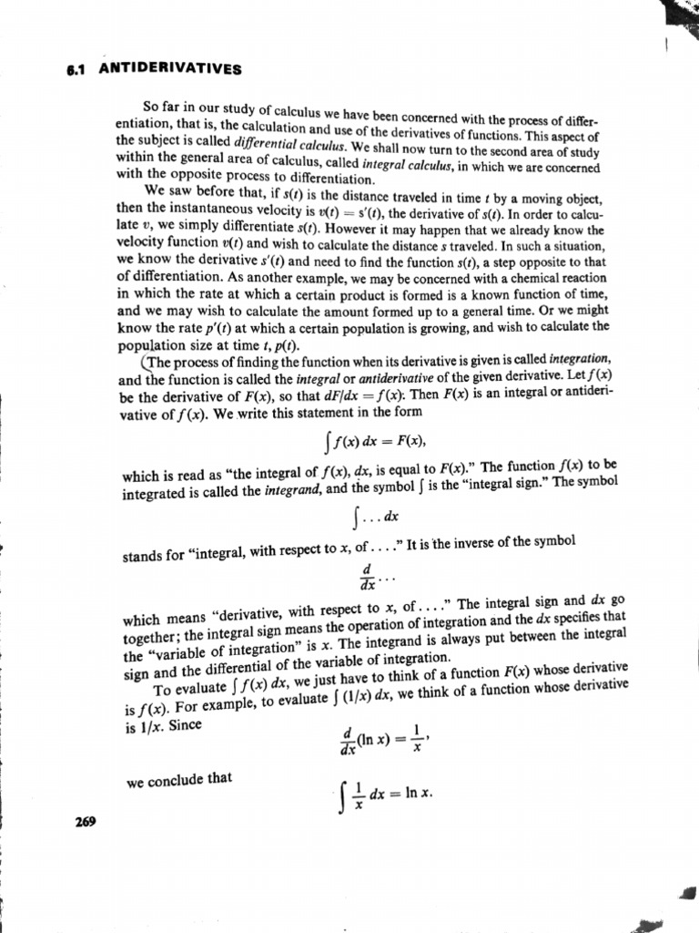 Unit 3 (Part1) | PDF | Integral | Calculus