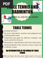 Table Tennis Guide for Beginners | PDF | Table Tennis | Sports Equipment