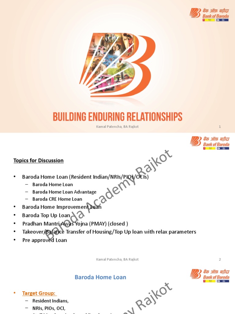 Baroda Home Loan | PDF | Mortgage Loan | Loans
