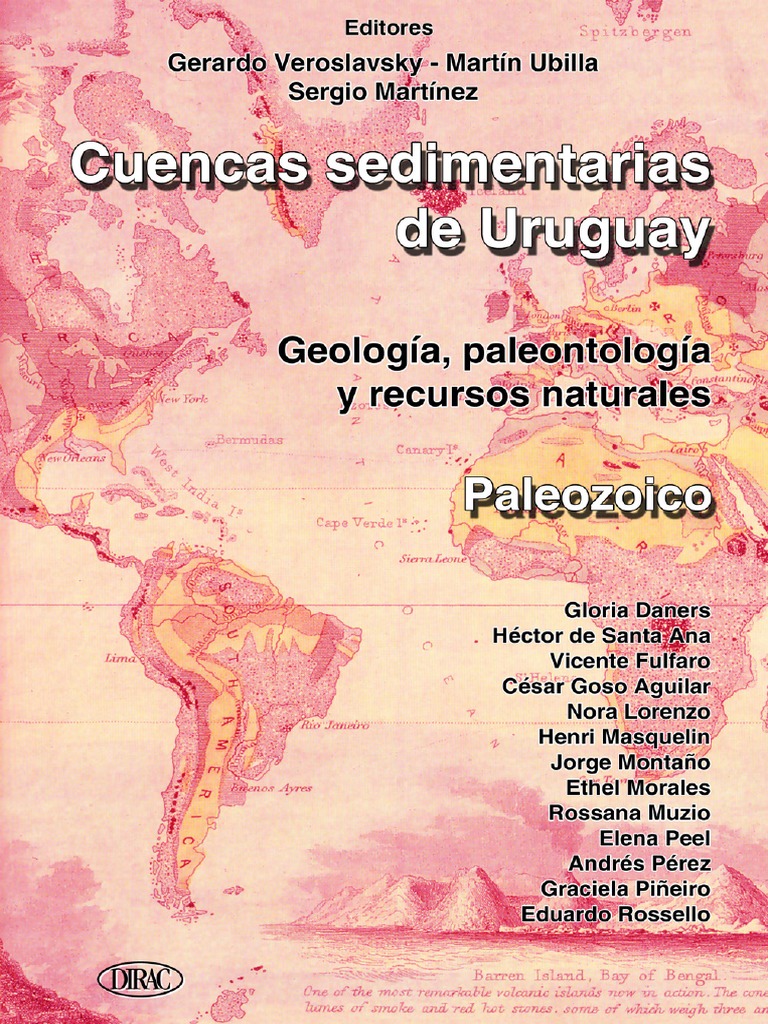 CUENCAS SEDIMENTARIAS de URUGUAY Geología Paleontología y Recursos Naturales Paleozoico 2006 ...