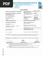 Test Certificate-Polycab Cables | PDF