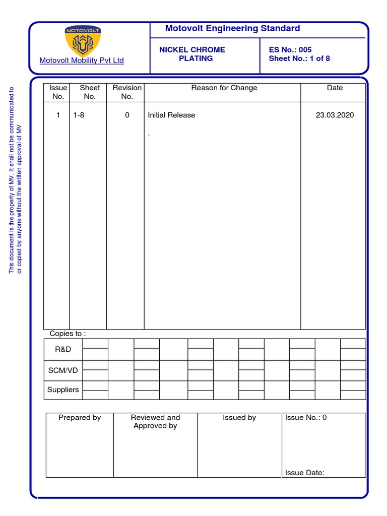 Nickel Chrome Plating | PDF | Chromium | Sheet Metal