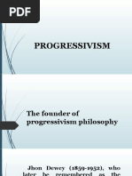 Progressivism in Education | PDF