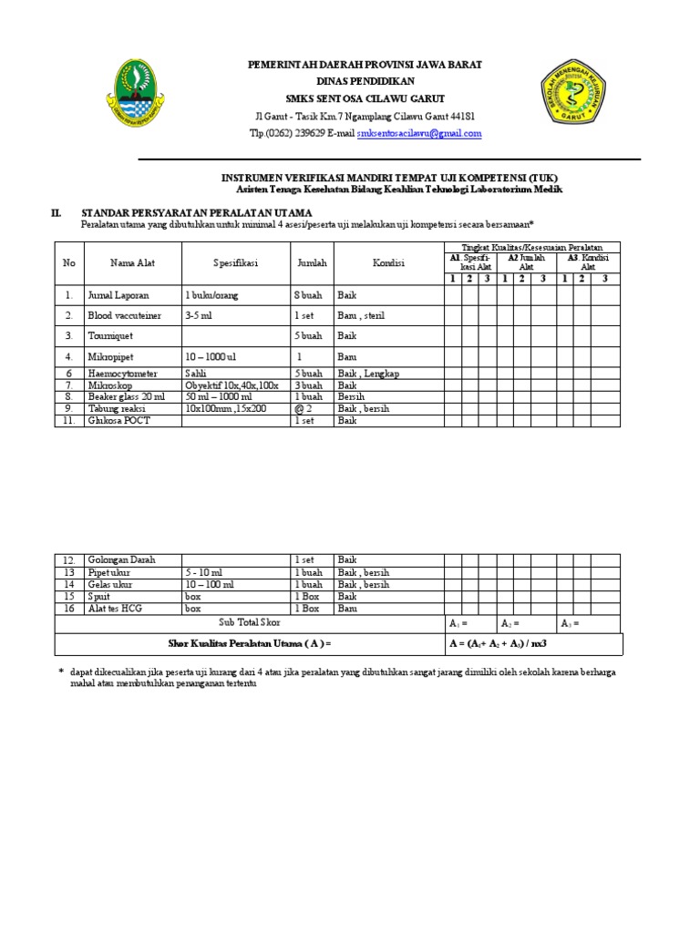 Instrumen Lab | PDF