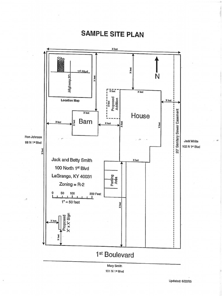 Sample Site Plan | PDF