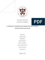 Dole Handbook on Statutory Benefits 2025 | PDF | Labour Law | Wage