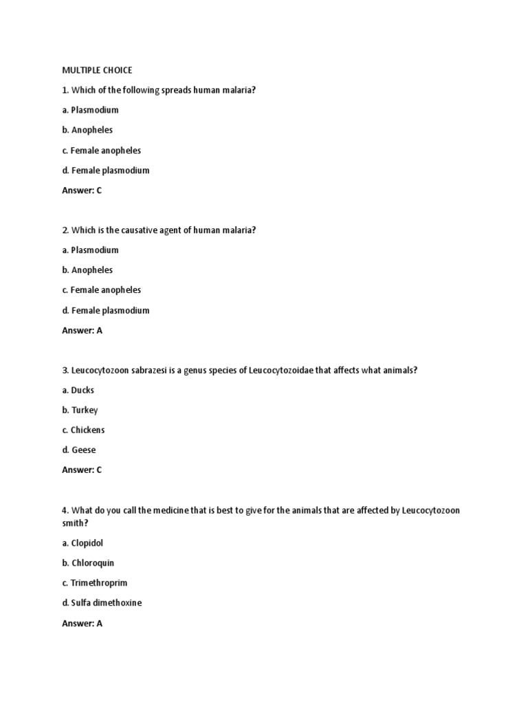 Vpar Reporting Questions | PDF | Microbiology | Epidemiology