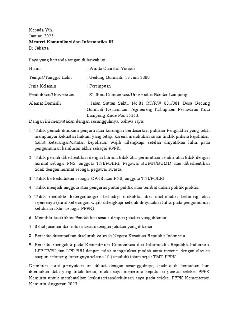 Surat Per | PDF | Politik | Ilmu Sosial