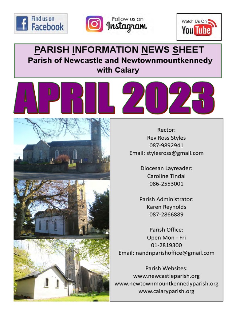 News - Parish of Newcastle & Newtownmountkennedy With Calary, Co ...
