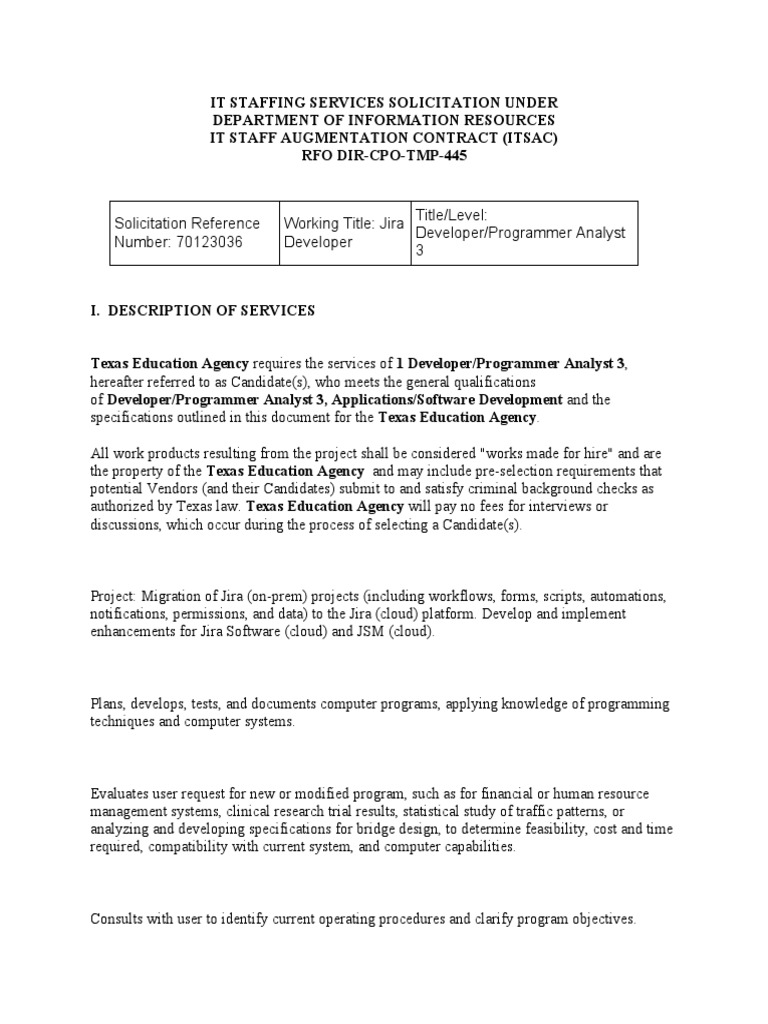 Jira Developer Pdf Software Development Cloud Computing