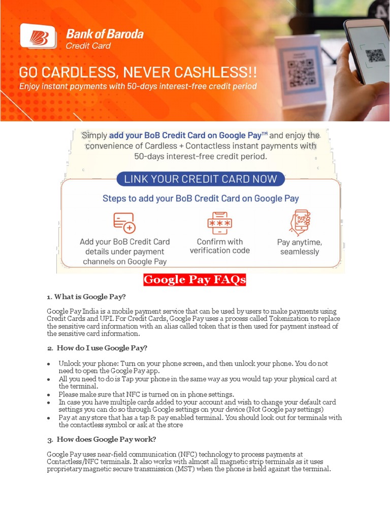 Google Pay FAQs & User Flow | PDF | Credit Card | Debit Card