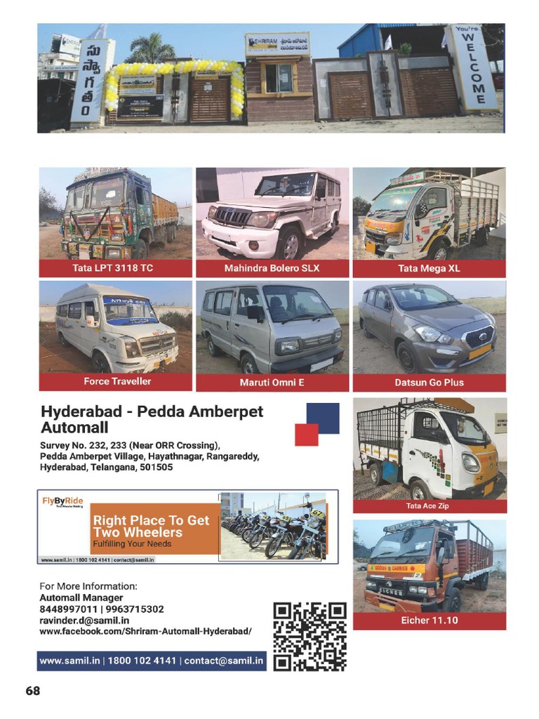 Shriram Automall Hyderabad-Pedda Amberpet | PDF