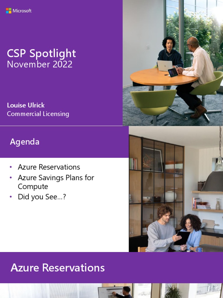 CSP Spotlight - November 2022 | PDF | Microsoft Azure | Microsoft Windows