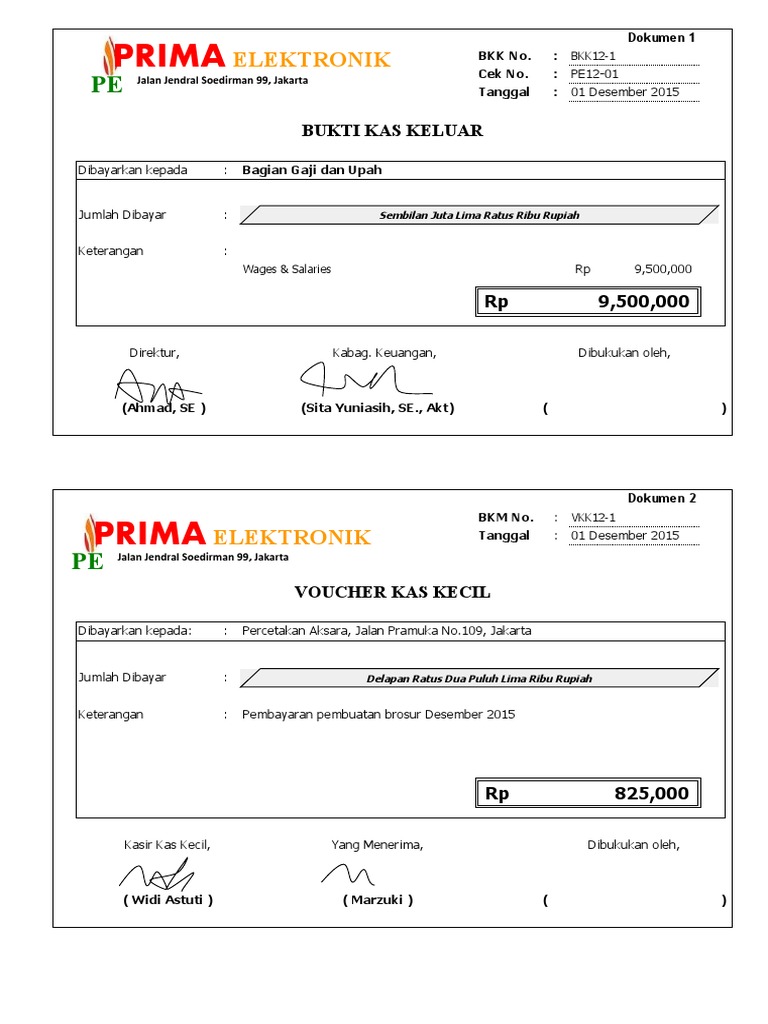 6018 p1 SPK Akuntansi Data Bukti Transaksi | PDF