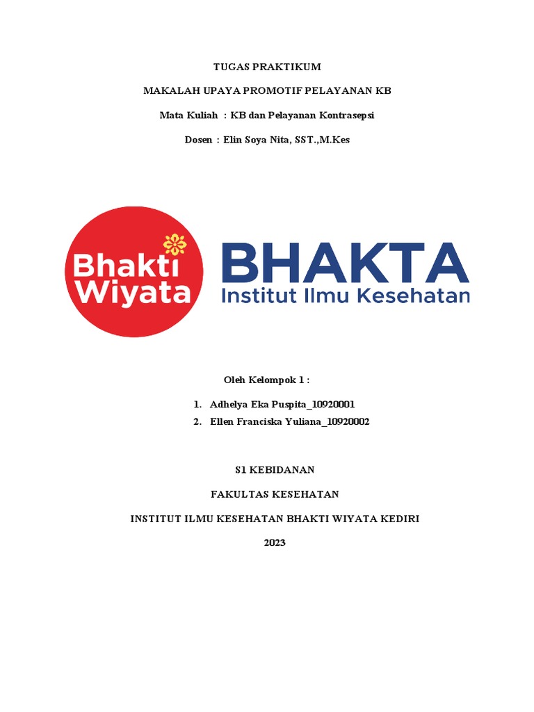 Kelompok 1 Upaya Promotif KB | PDF