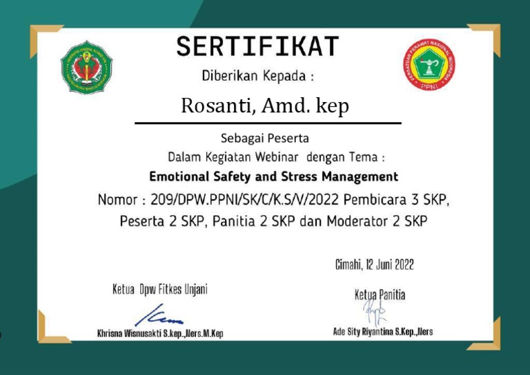 Rosanti, Amd. Kep | PDF