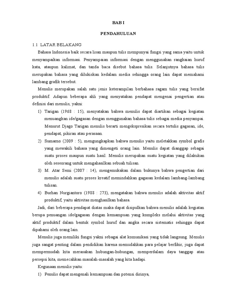 Keterampilan Menulis Kel.11 | PDF