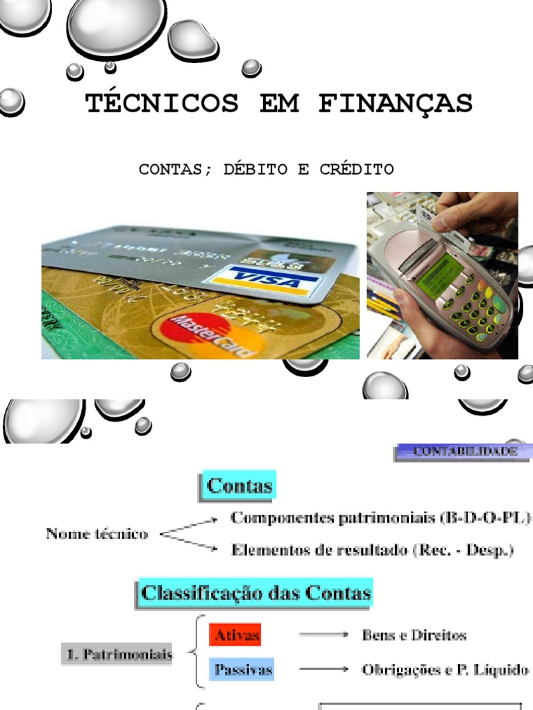 3 Aula de Contabilidade Noçoes Debito e Credito - Plano de Contas | PDF ...