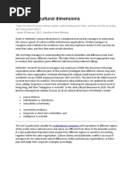 Goffee and Jones' Culture Typology Analysis | PDF | Organizational ...