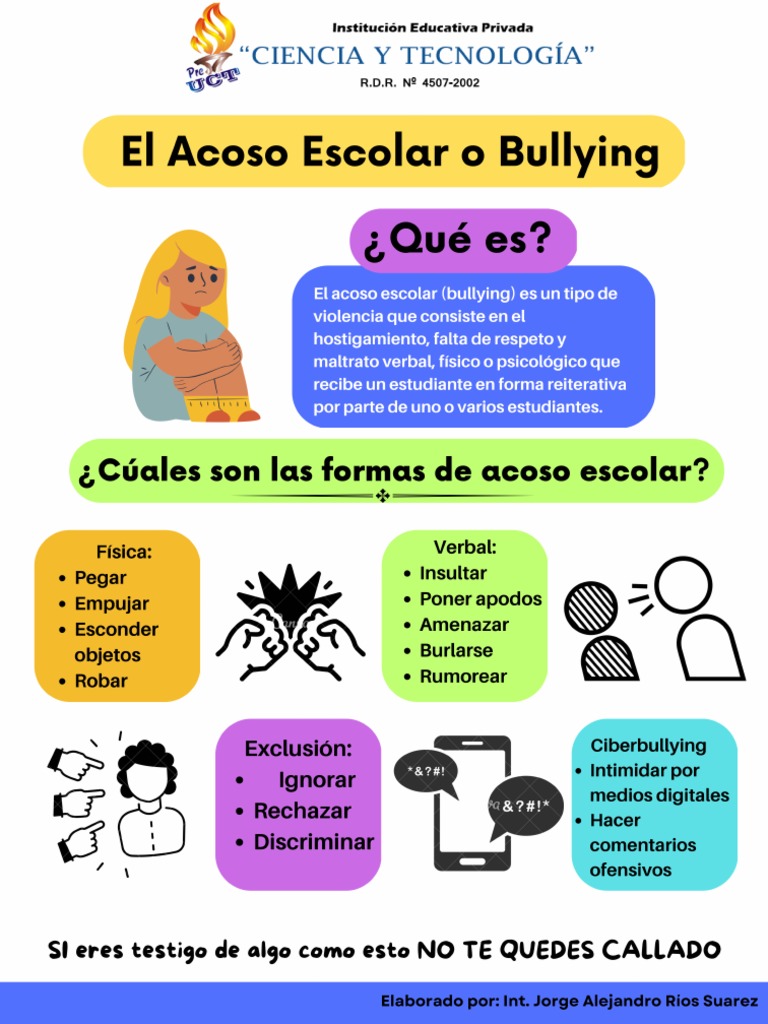 Material de Difusión (Bullying) - Secundaria | PDF