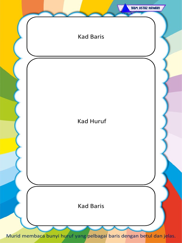 Kad Bunyi Hurud Pelbagai Baris | PDF