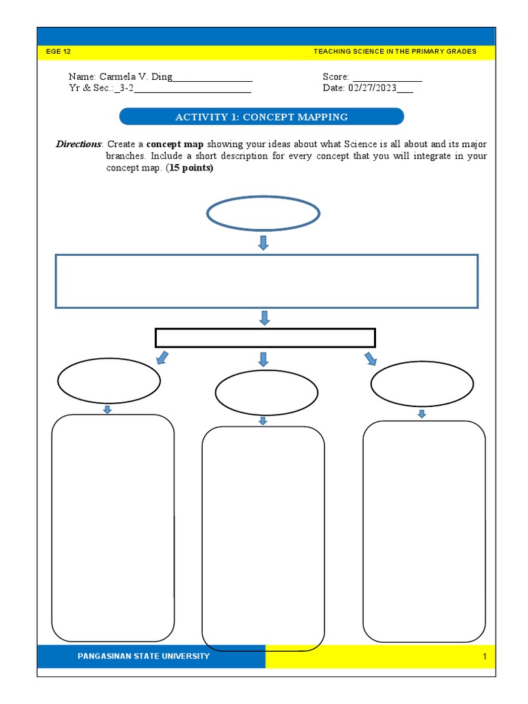 Ding, Carmela - V. BEE EGE3 2 Worksheet - Module1 | PDF | Science ...