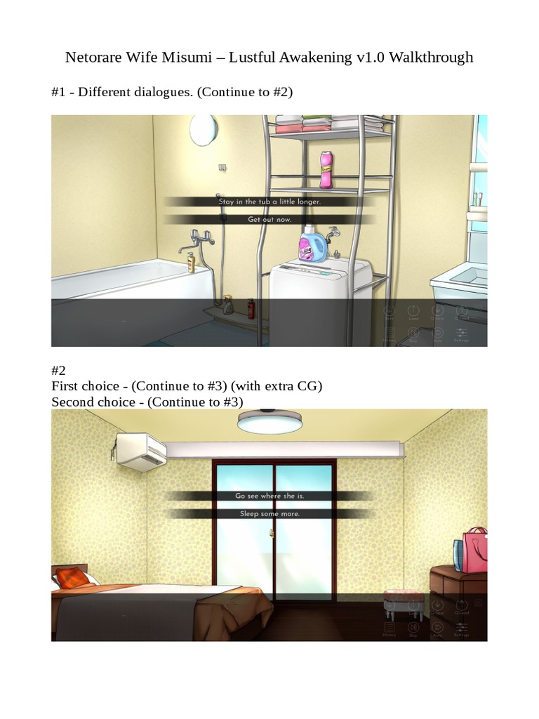 Misumi Walkthrough v1.0 | PDF | Sports & Recreation