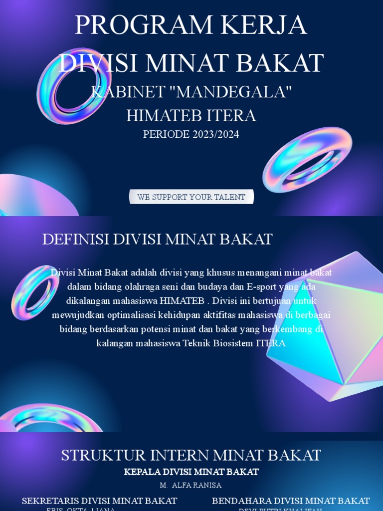 Divisi Minat Bakat | PDF | Olahraga & Rekreasi | Game & Aktivitas