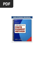 Solutions Manual For A First Course in The Finite Element Method 4th Edition by Daryl Logan ...