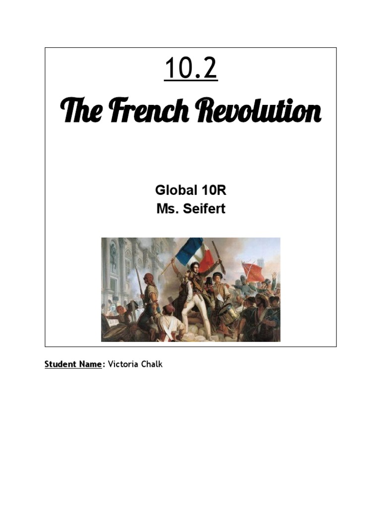 G10.2 French Revolution Packet | PDF | Reign Of Terror | French Revolution