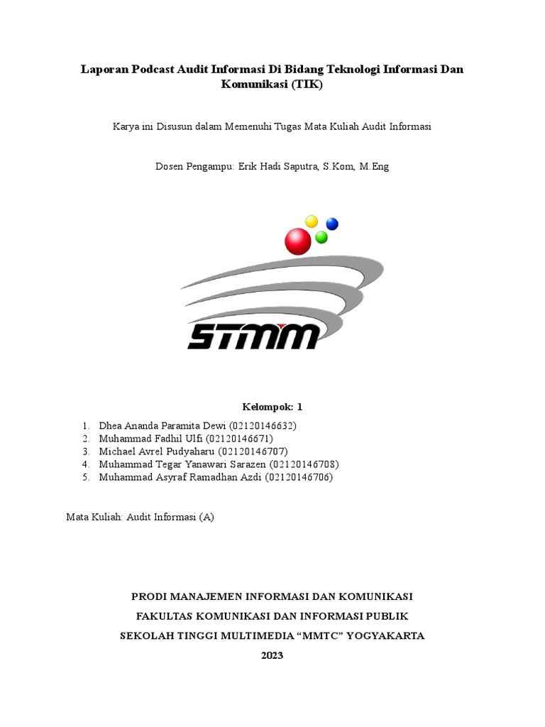 Audit TIK: Pentingnya dan Tantangannya | PDF | Seni