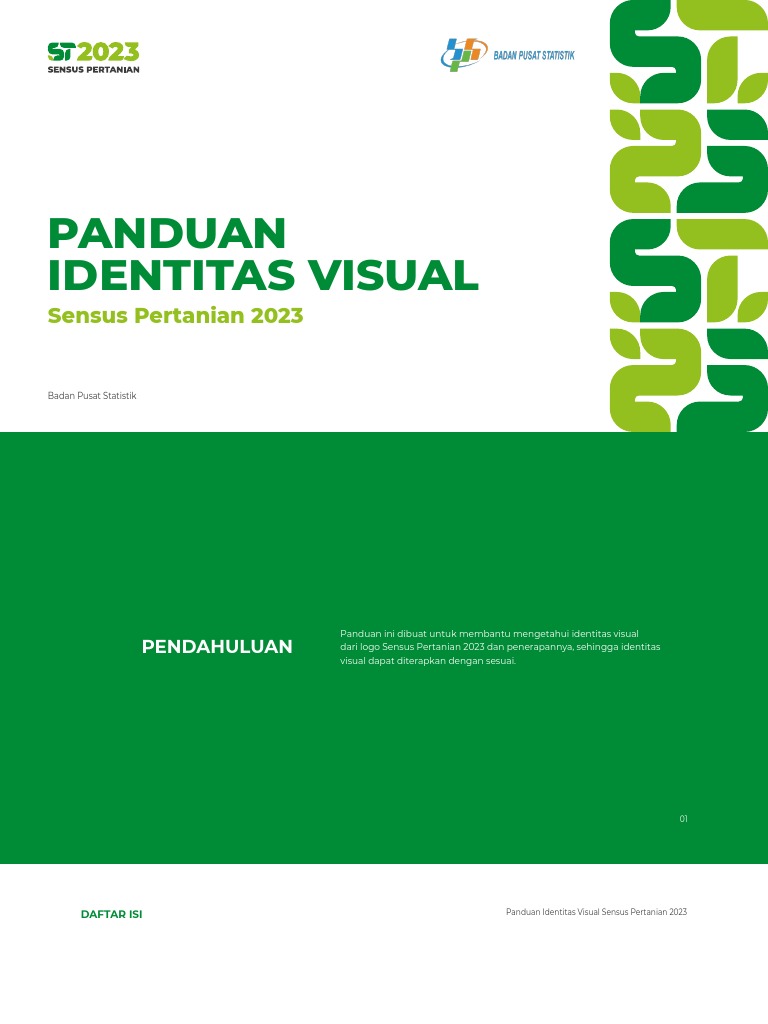 Panduan Identitas Visual ST2023 | PDF