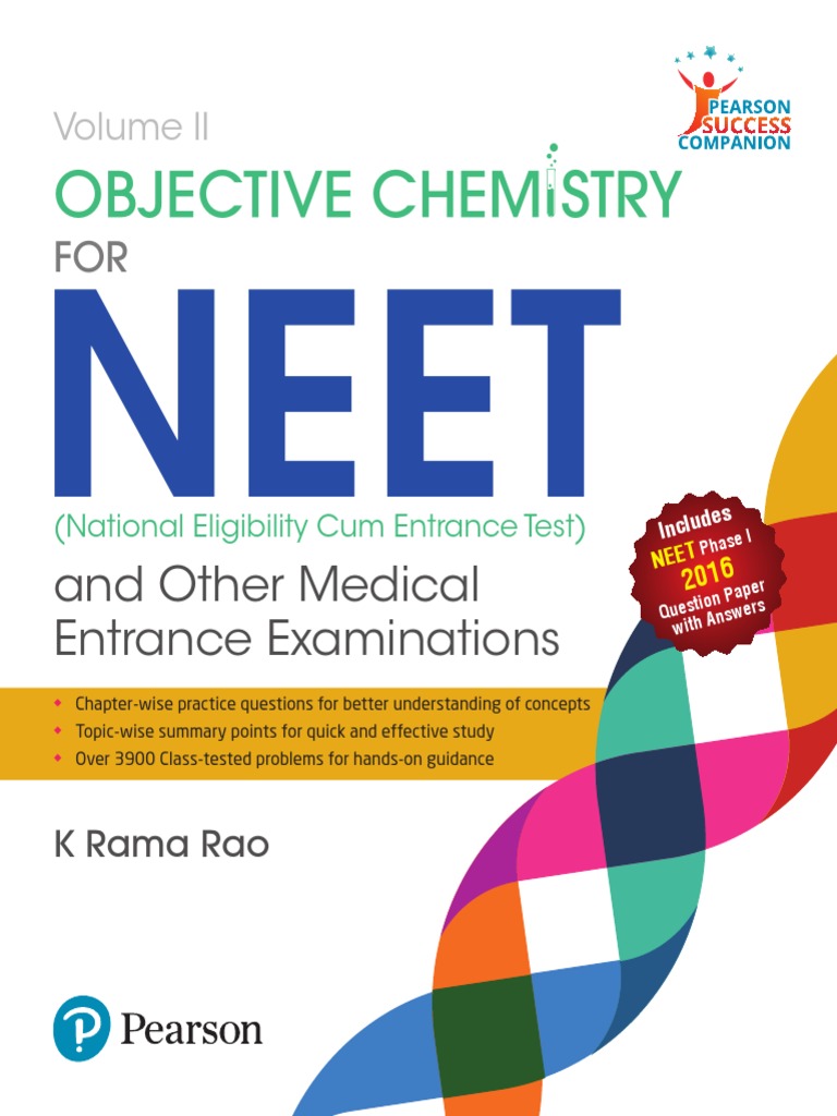 Objective Chem Stry: and Other Medical Entrance Examinations | PDF ...